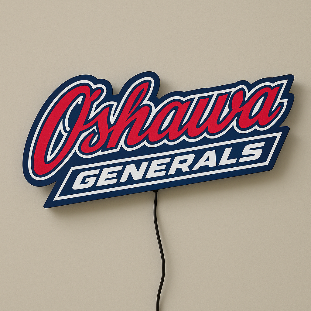 Oshawa Generals LED Bar Light – Sign Guy