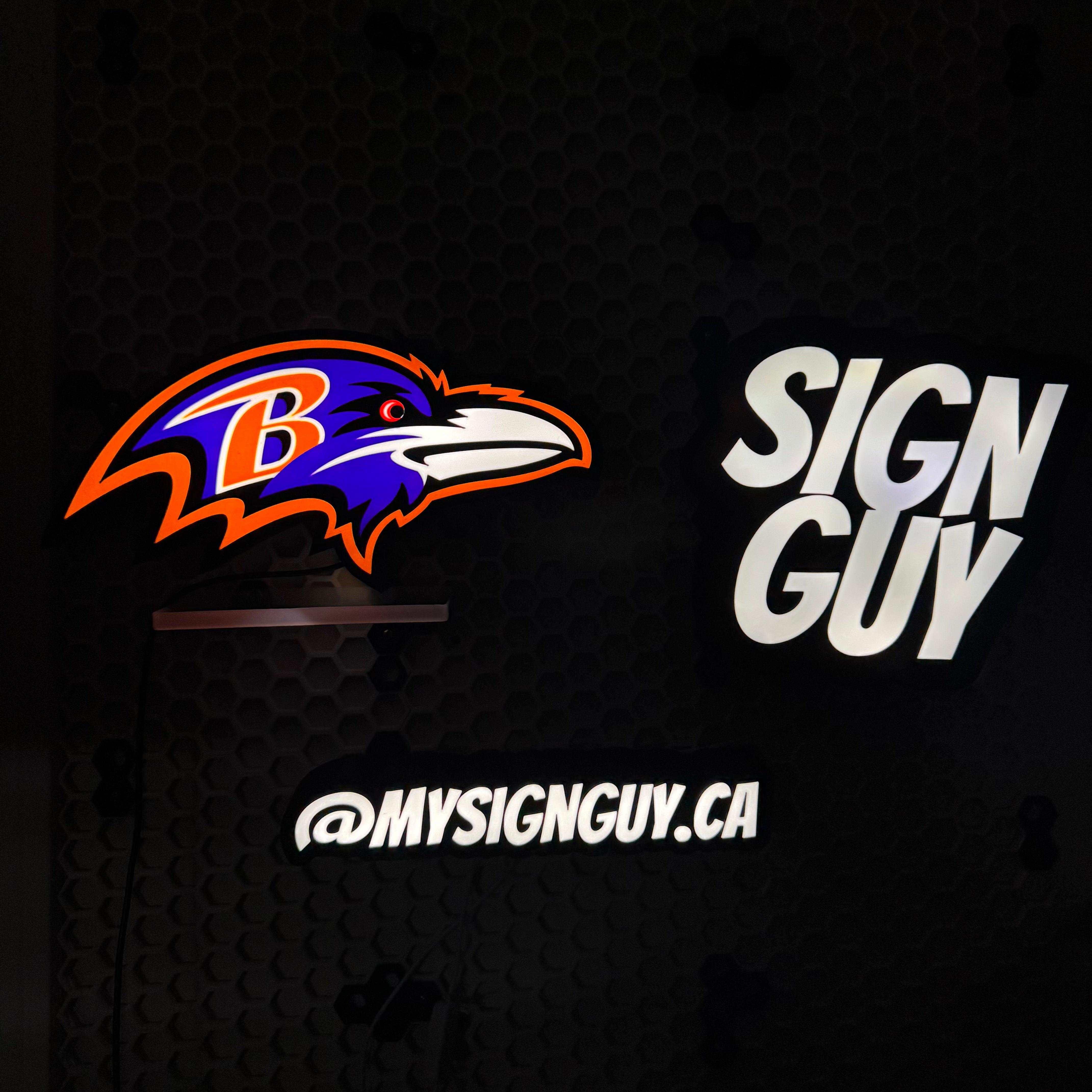 Baltimore Ravens LED Bar Light – Sign Guy