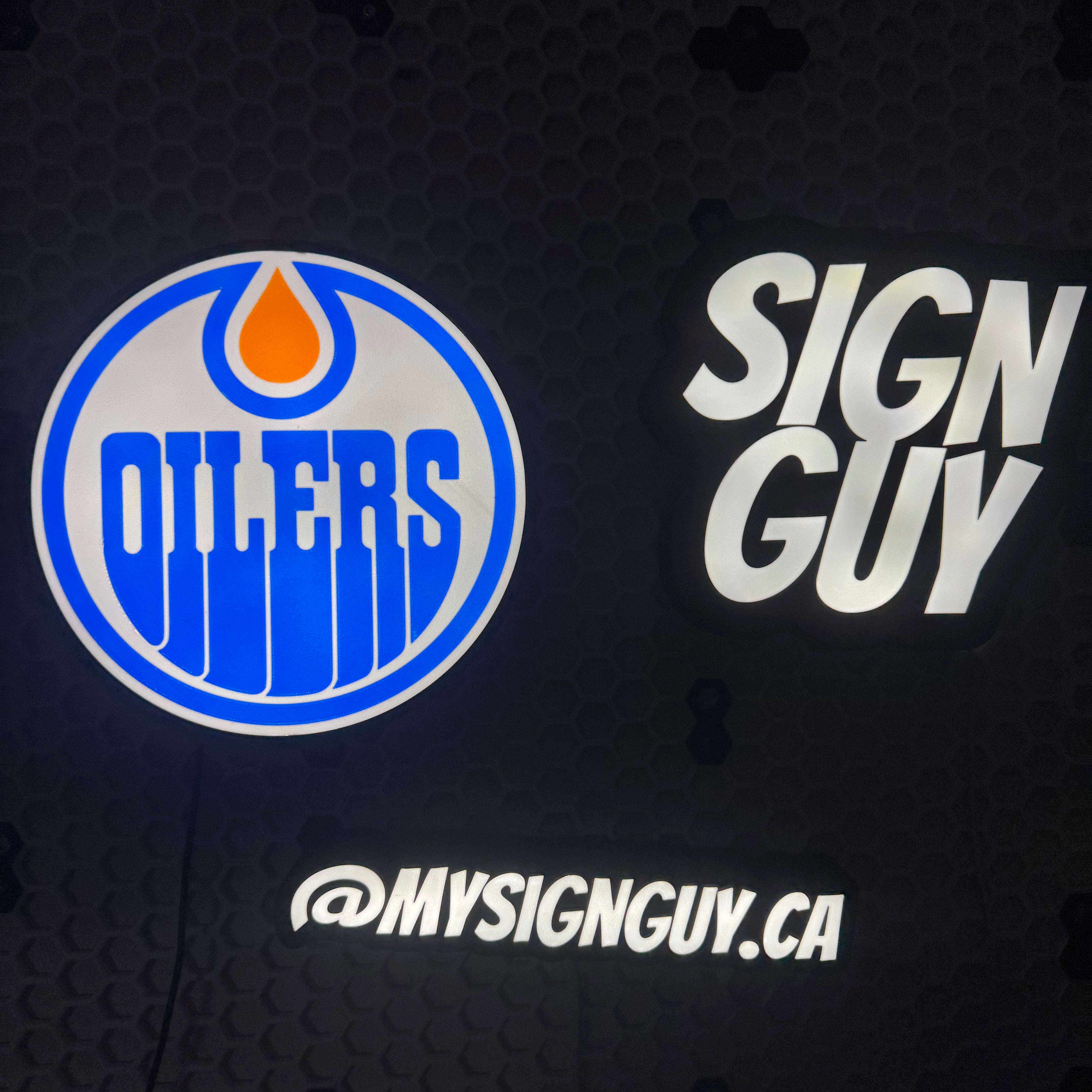 Edmonton Oilers LED Bar Light – Sign Guy