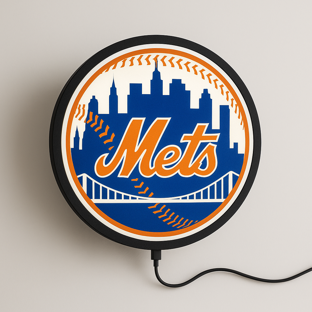 New York Mets LED Bar Light – Sign Guy