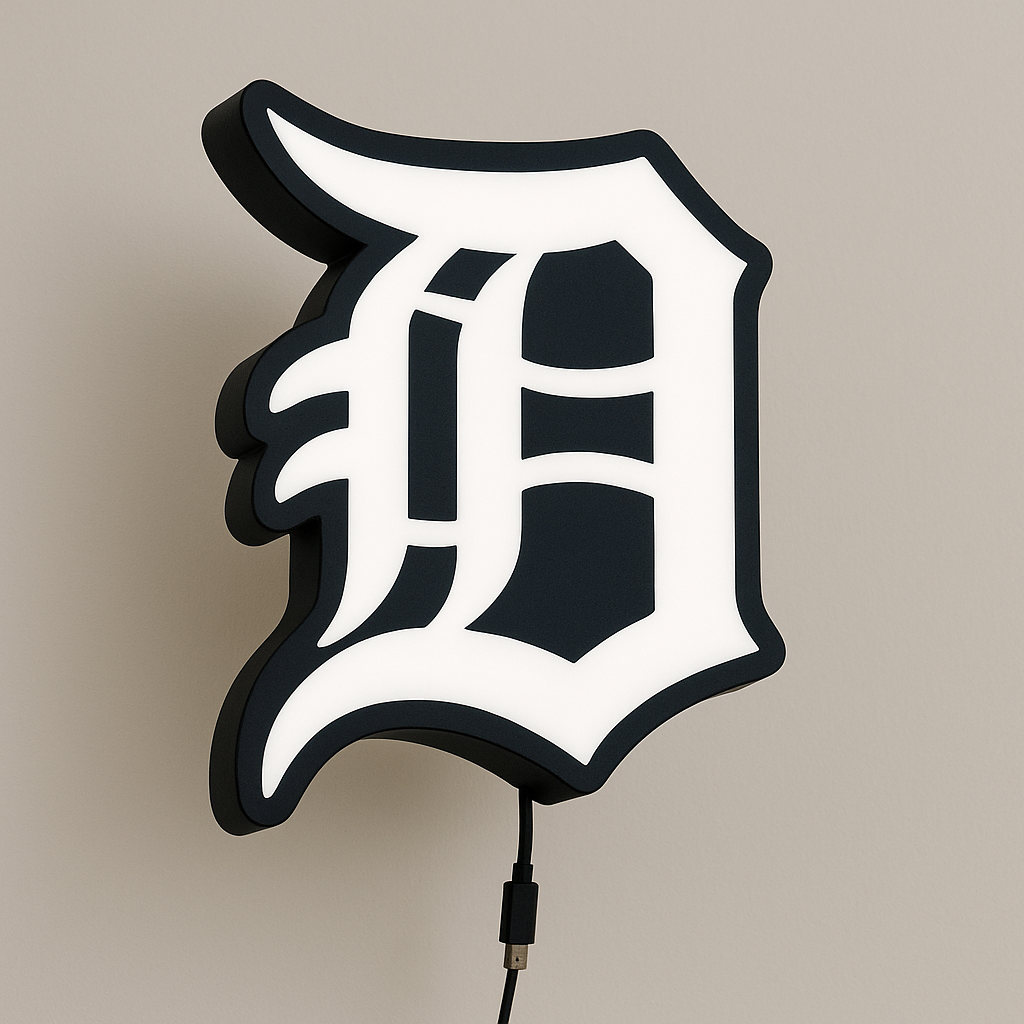 Detroit Tigers LED Bar Light – Sign Guy